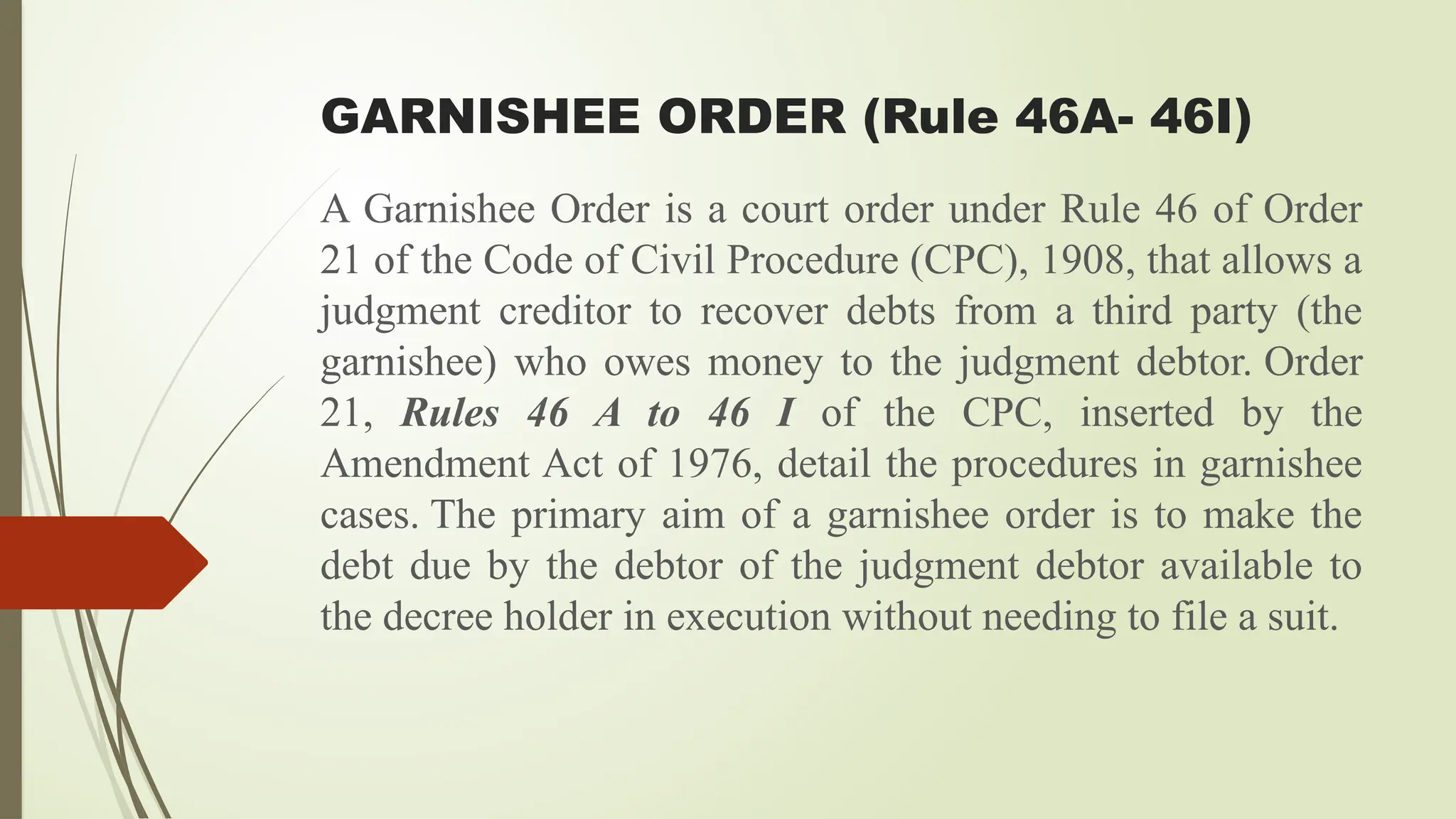 MODES OF EXECUTION CIVIL PROCEDURE CODE. | PPTX