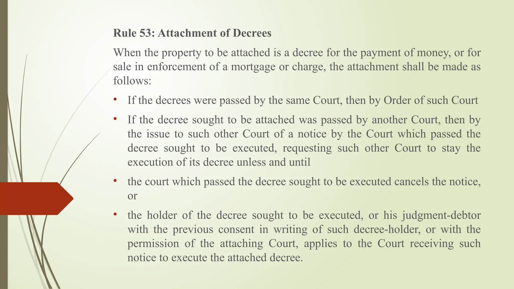 MODES OF EXECUTION CIVIL PROCEDURE CODE. | PPTX