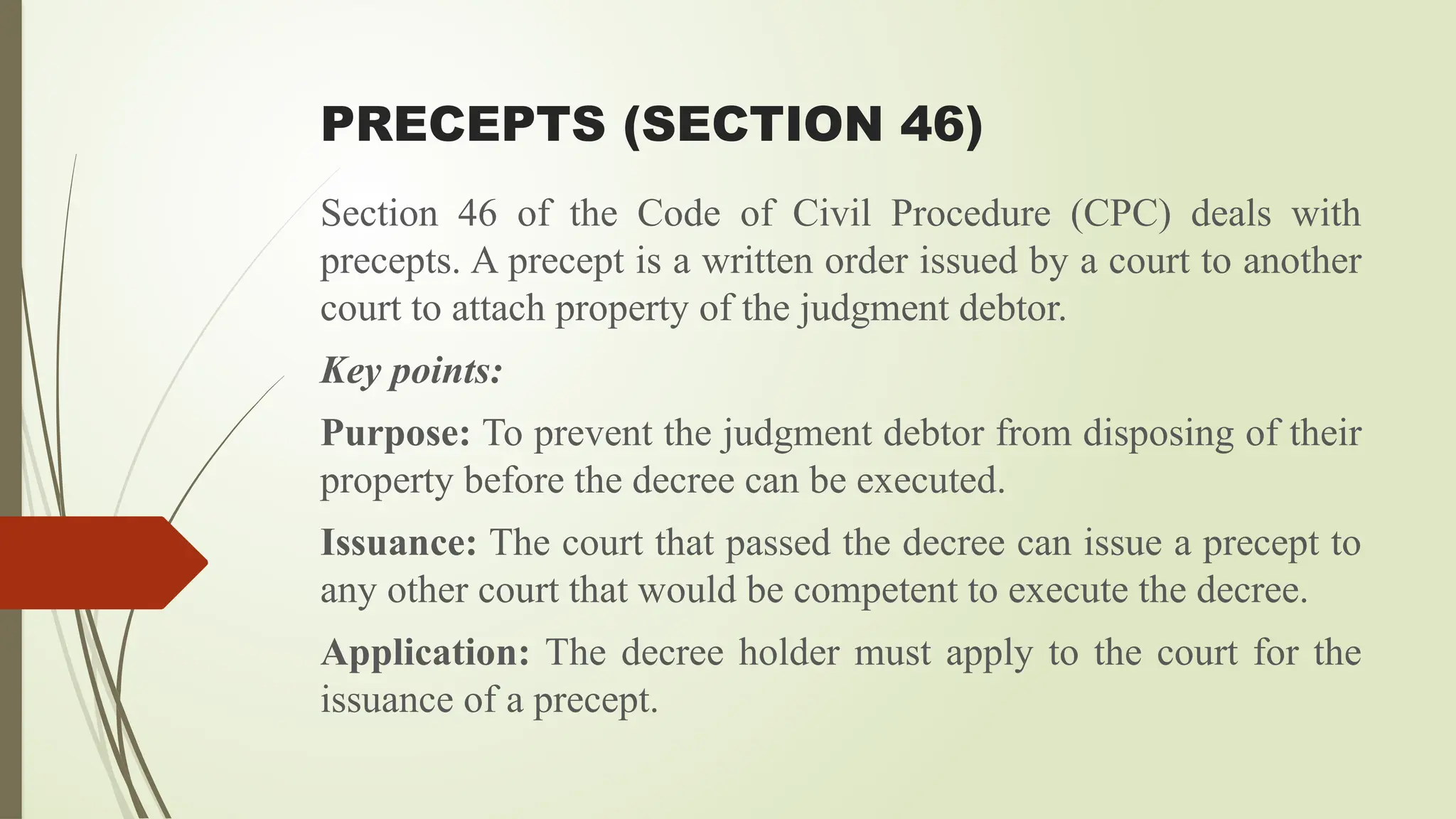 MODES OF EXECUTION CIVIL PROCEDURE CODE. | PPTX