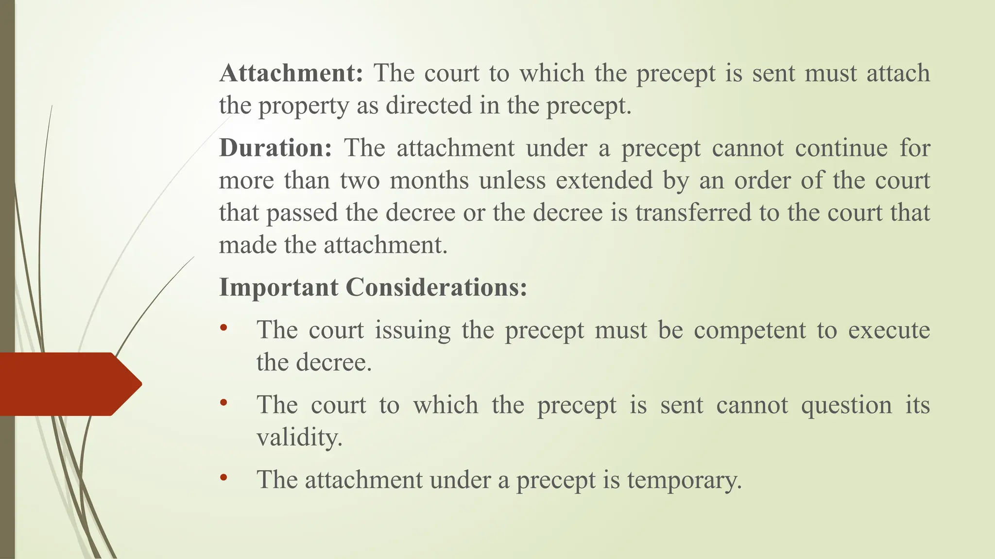 MODES OF EXECUTION CIVIL PROCEDURE CODE. | PPTX
