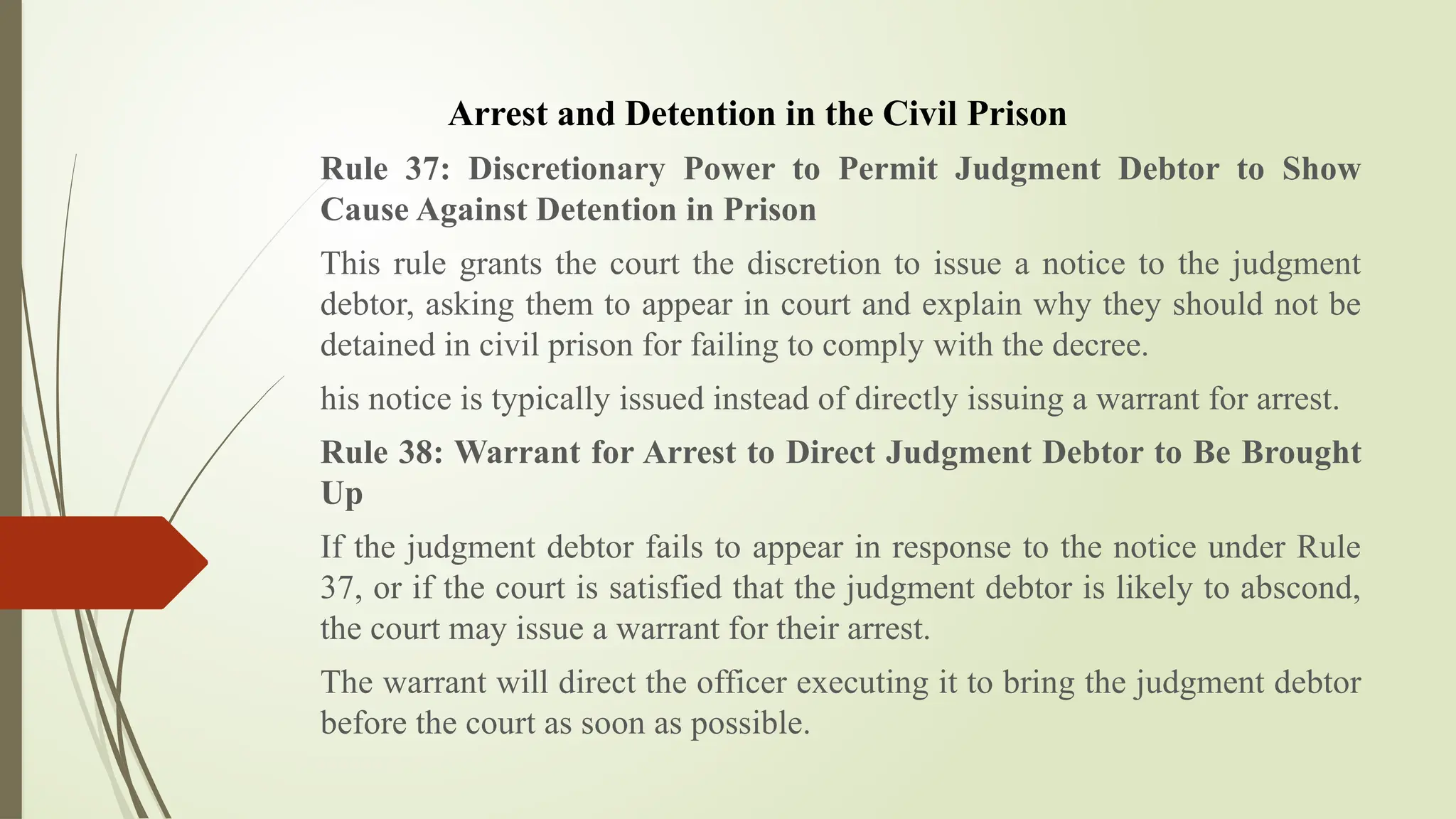MODES OF EXECUTION CIVIL PROCEDURE CODE. | PPTX