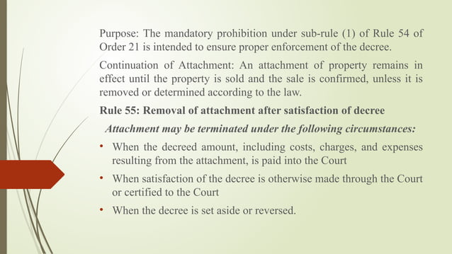 MODES OF EXECUTION CIVIL PROCEDURE CODE. | PPTX