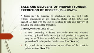 MODES OF EXECUTION CIVIL PROCEDURE CODE. | PPTX