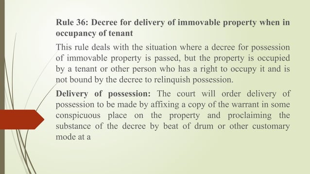 MODES OF EXECUTION CIVIL PROCEDURE CODE. | PPTX