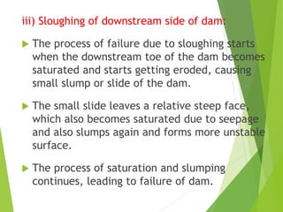 Modes of failure earth dams | PPTX