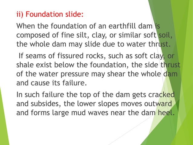 Modes of failure earth dams | PPTX