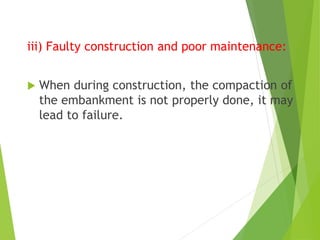 Modes of failure earth dams | PPTX