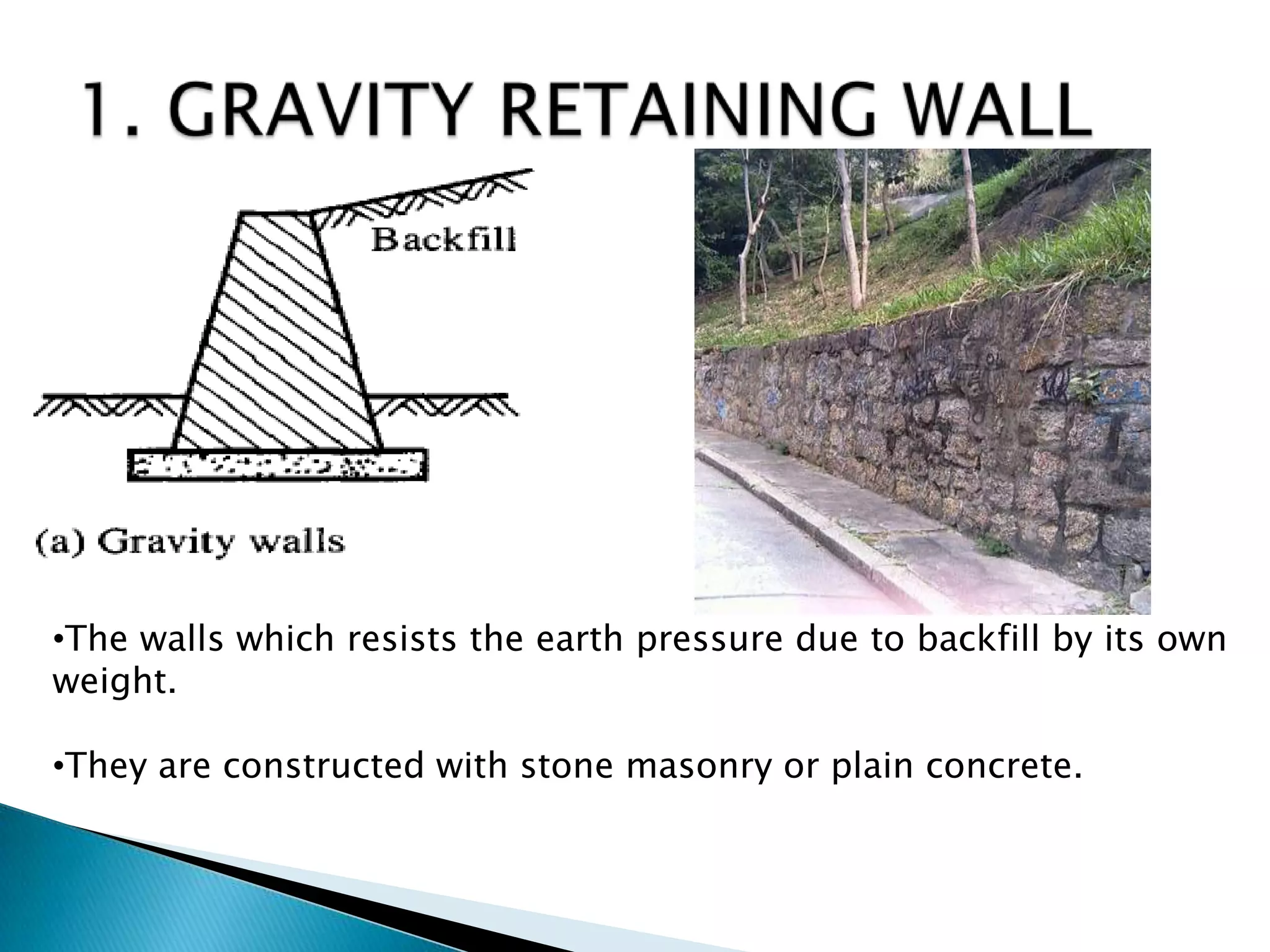 Modes of failure of retaining walls | PPTX