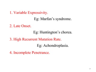 Modes of inheritance | PPTX