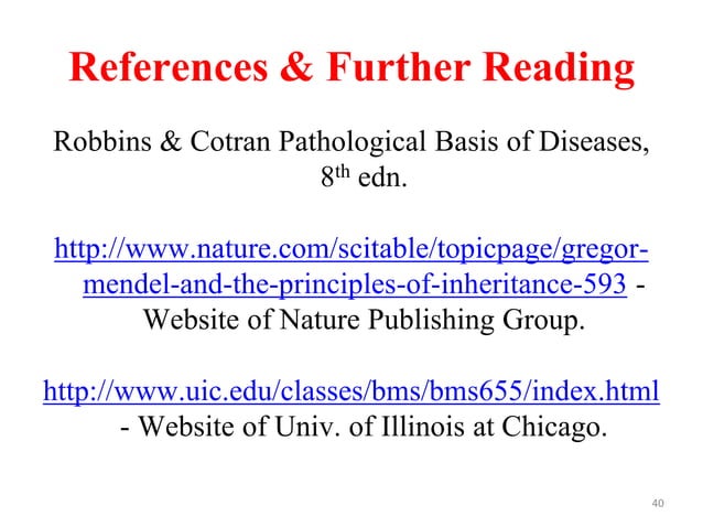 Modes of inheritance | PPTX