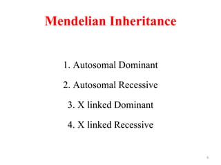 Modes of inheritance | PPTX
