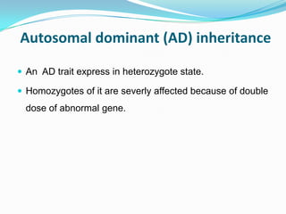 Modes of inheritance (part 2)-Dr.Gourav | PPTX