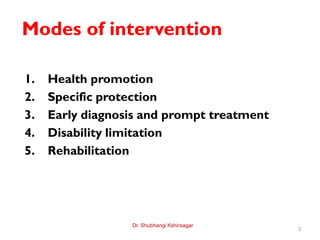 Modes of intervention | PDF