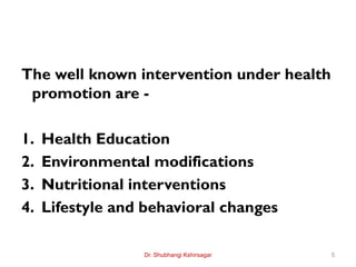 Modes of intervention | PDF