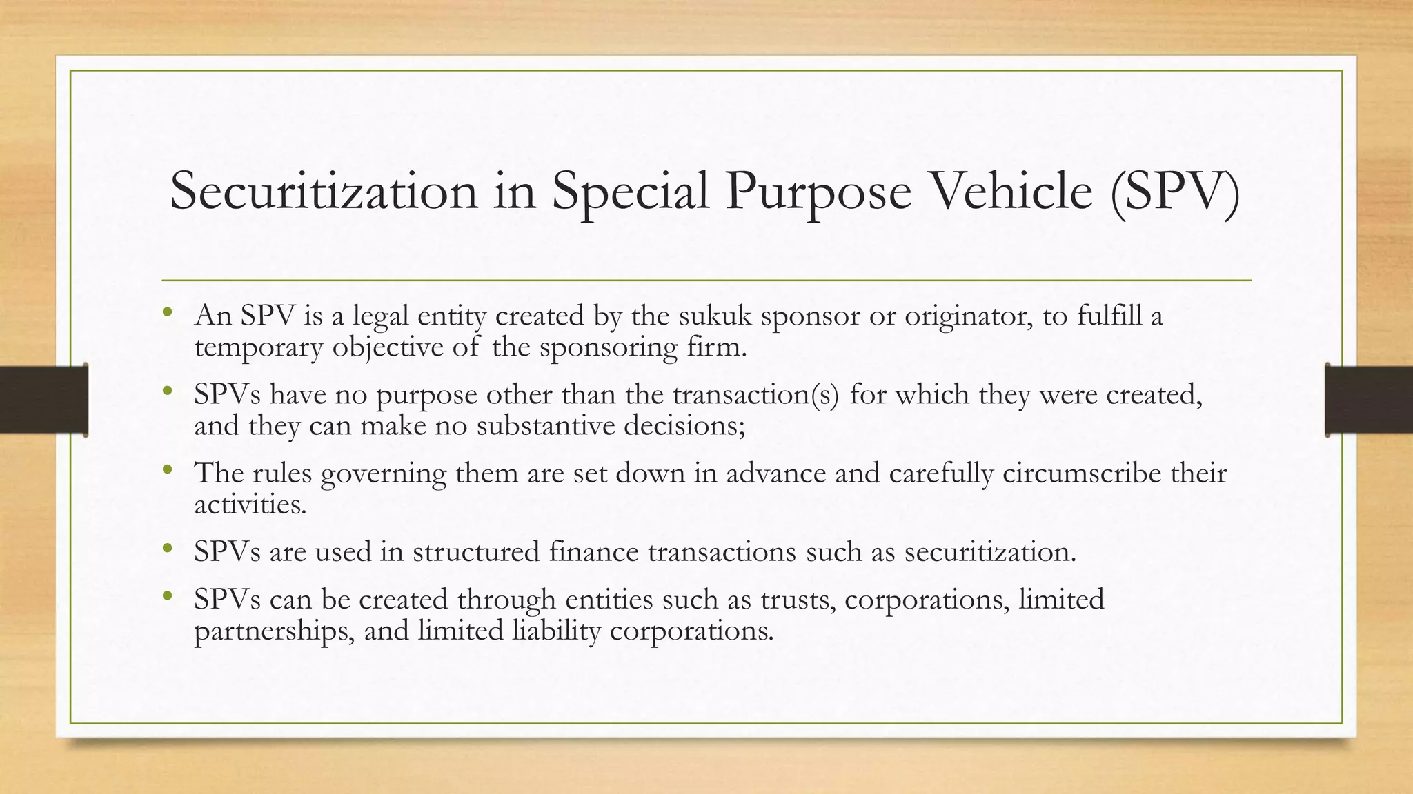 Modes of Issuing Sukuk | PPTX