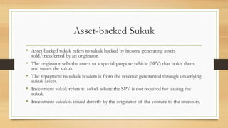 Modes of Issuing Sukuk | PPTX
