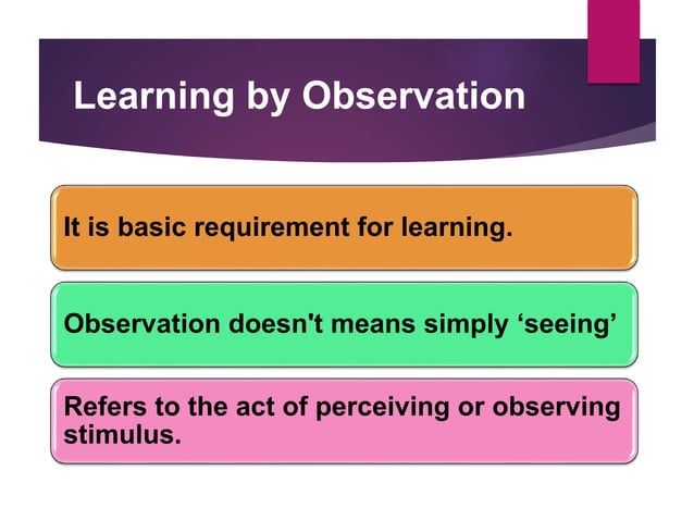 Modes of Learning | PPT