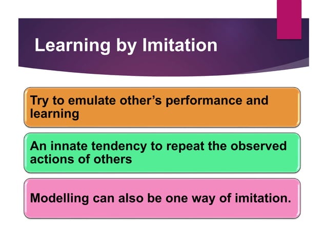 Modes of Learning | PPT