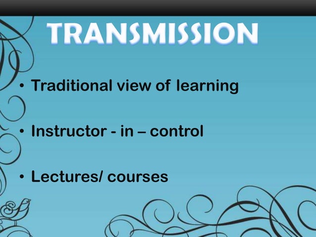 Modes of learning | PPTX