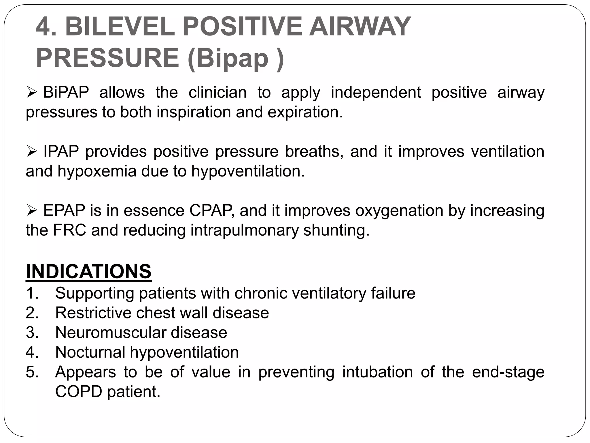 Modes of mechanical ventilation | PPTX