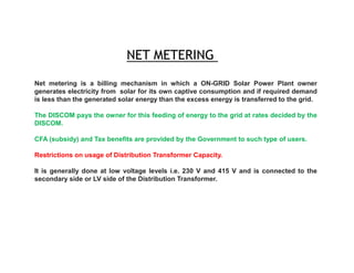 Modes of Energy Metering-Solar Power | PDF | Gas and Electric | Home ...
