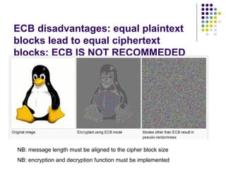Block Ciphers Modes of Operation | PDF
