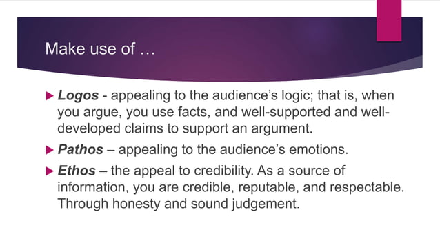 Modes of Paragraph Development | PPTX