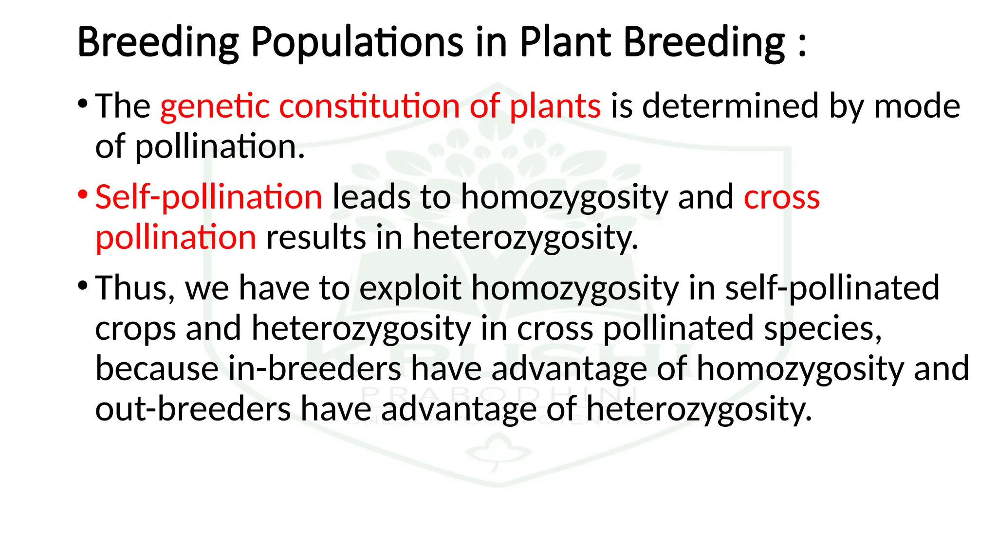 Modes of Pollination.pptx plant Breeding | PPTX