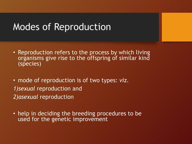 modes of reproduction and apomixis.ppt