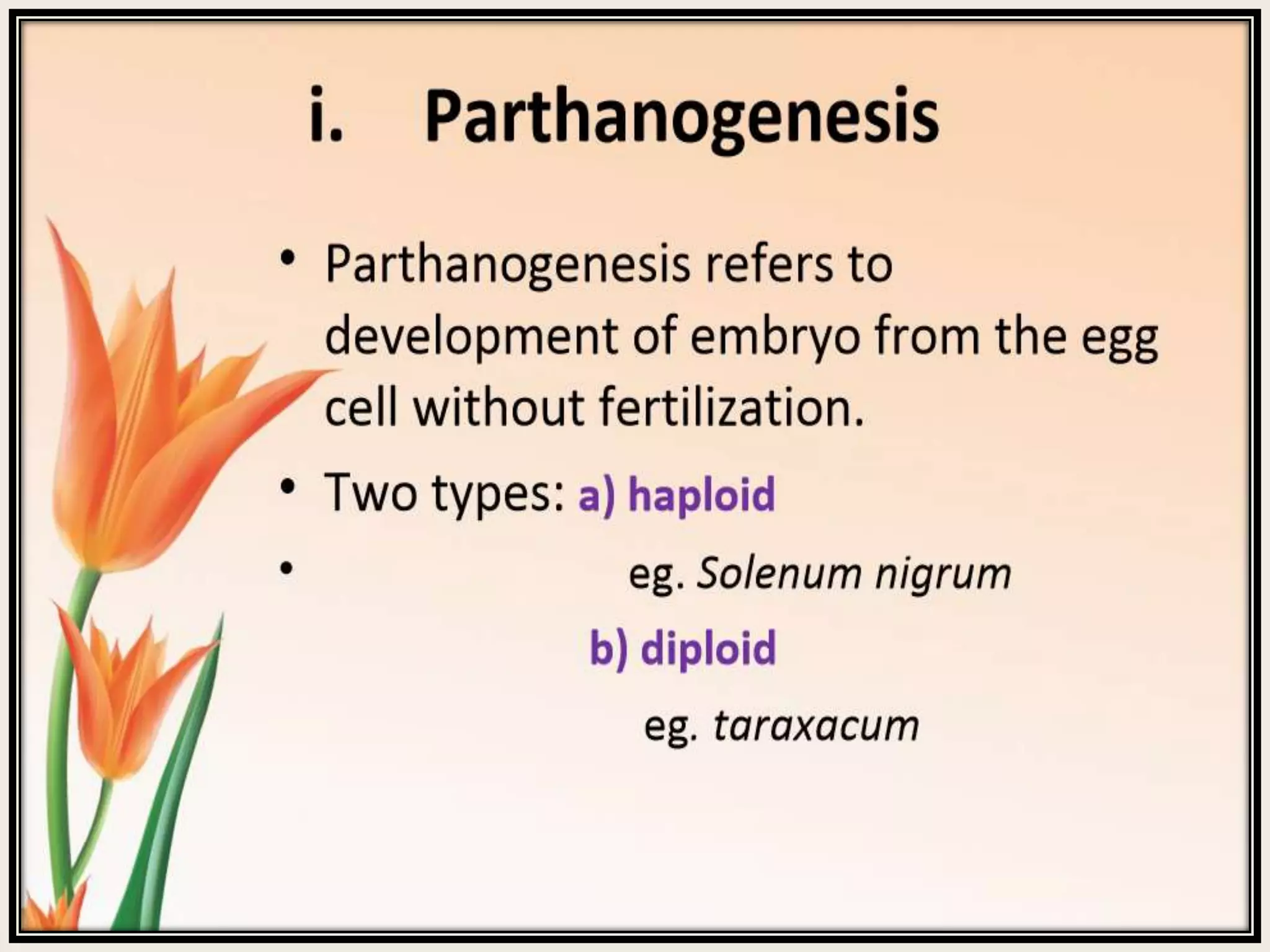 Modes of reproduction and apomixis lecture- Plant breeding and genetics ...