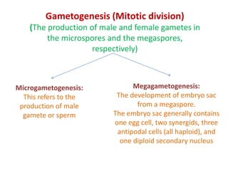 Modes of reproduction in crop plants | PDF