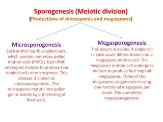 Modes of reproduction in crop plants | PDF