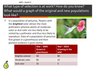 AP Biology Modes of selection lesson | PPT