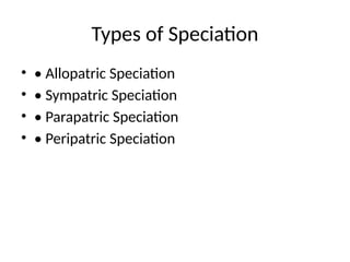 Biology: Modes_of_Speciation_Presentation.pptx