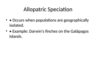Biology: Modes_of_Speciation_Presentation.pptx