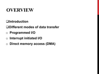 Modes of transfer | PPTX