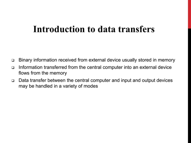 Modes of transfer | PPTX