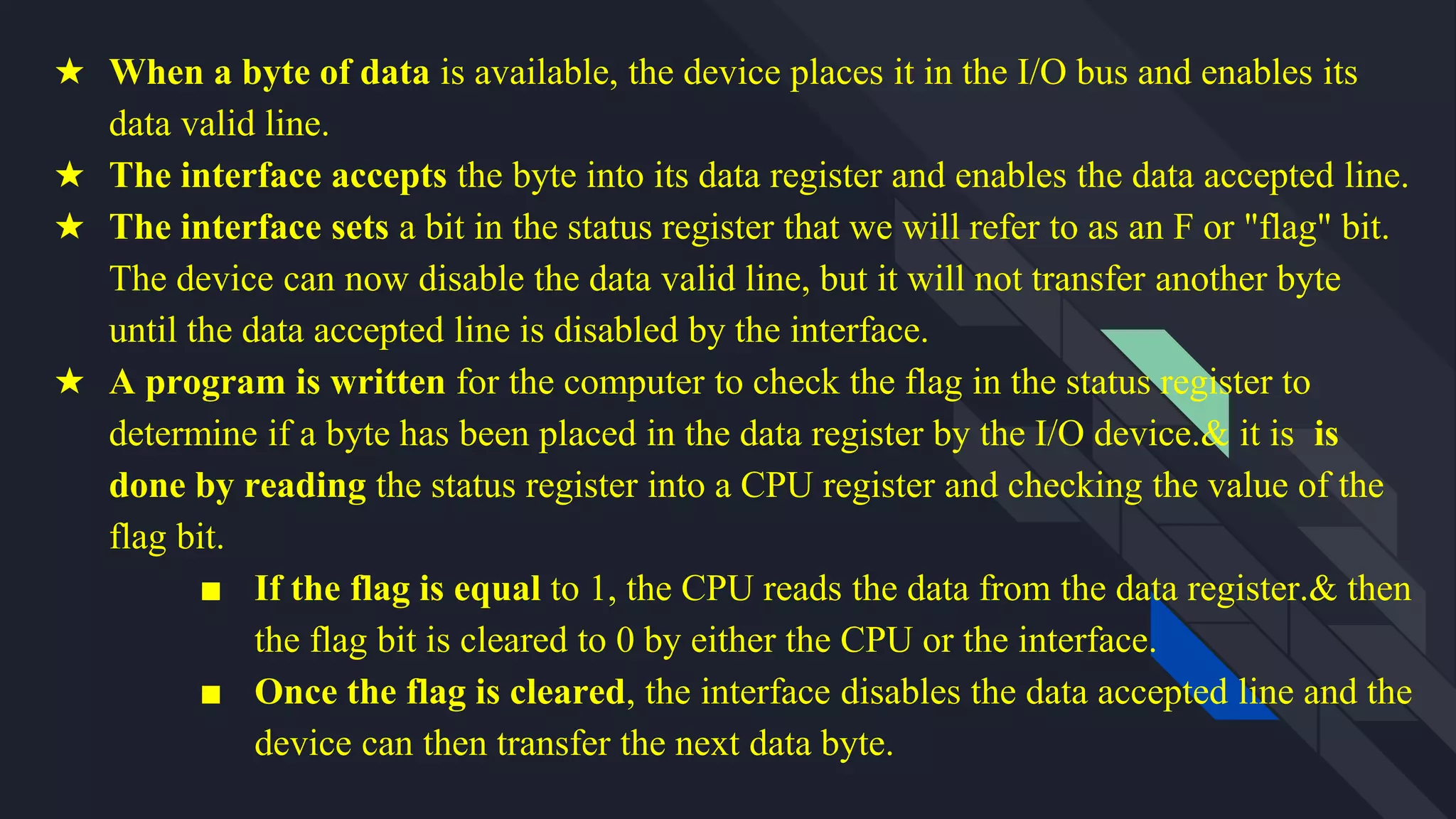 Modes of transfer - Computer Organization & Architecture - Nithiyapriya ...