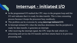 Modes of transfer - Computer Organization & Architecture - Nithiyapriya Pasavaraj | PPTX