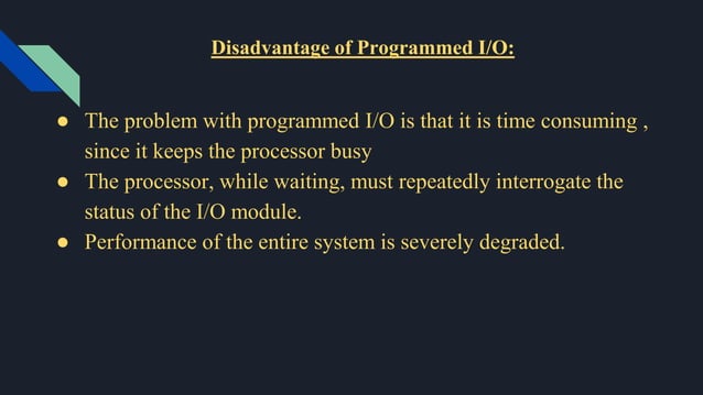 Modes of transfer - Computer Organization & Architecture - Nithiyapriya ...