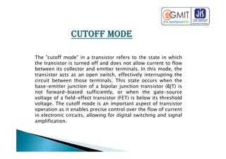 Modes of transistor.pdf