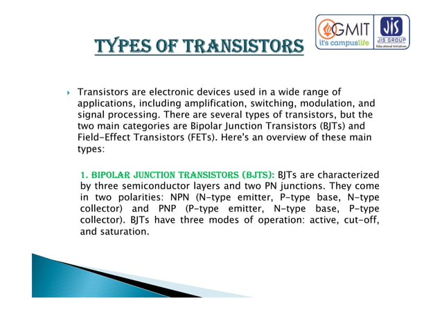 Modes of transistor.pdf | Physics | Science