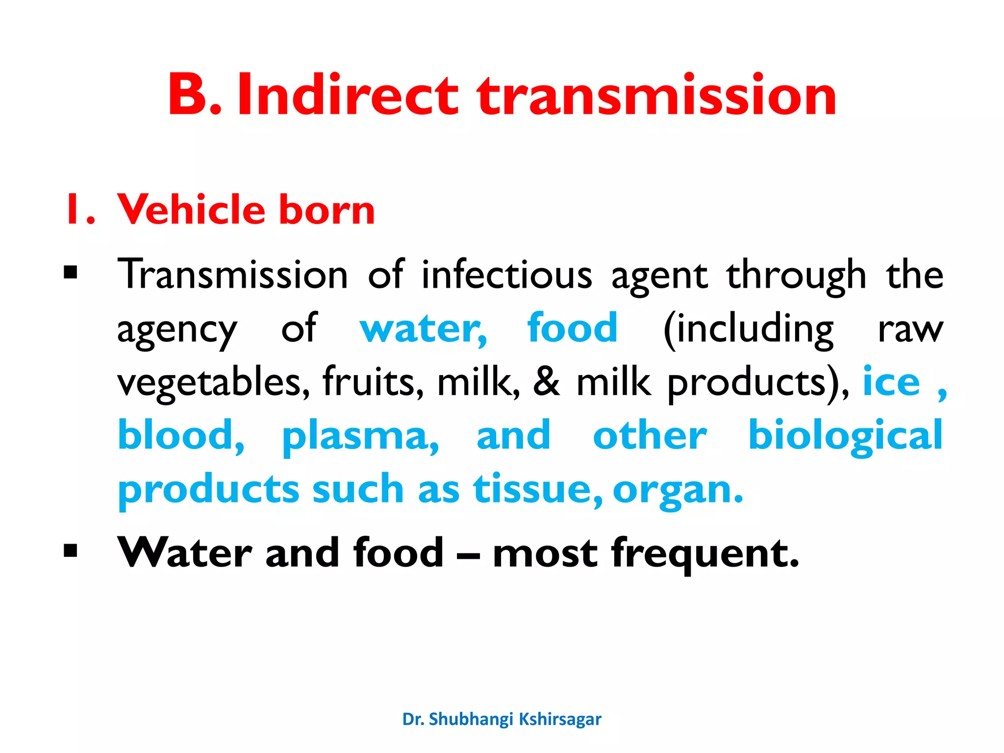 Modes of transmission | PDF