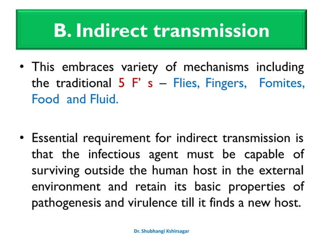 Modes of transmission | PDF