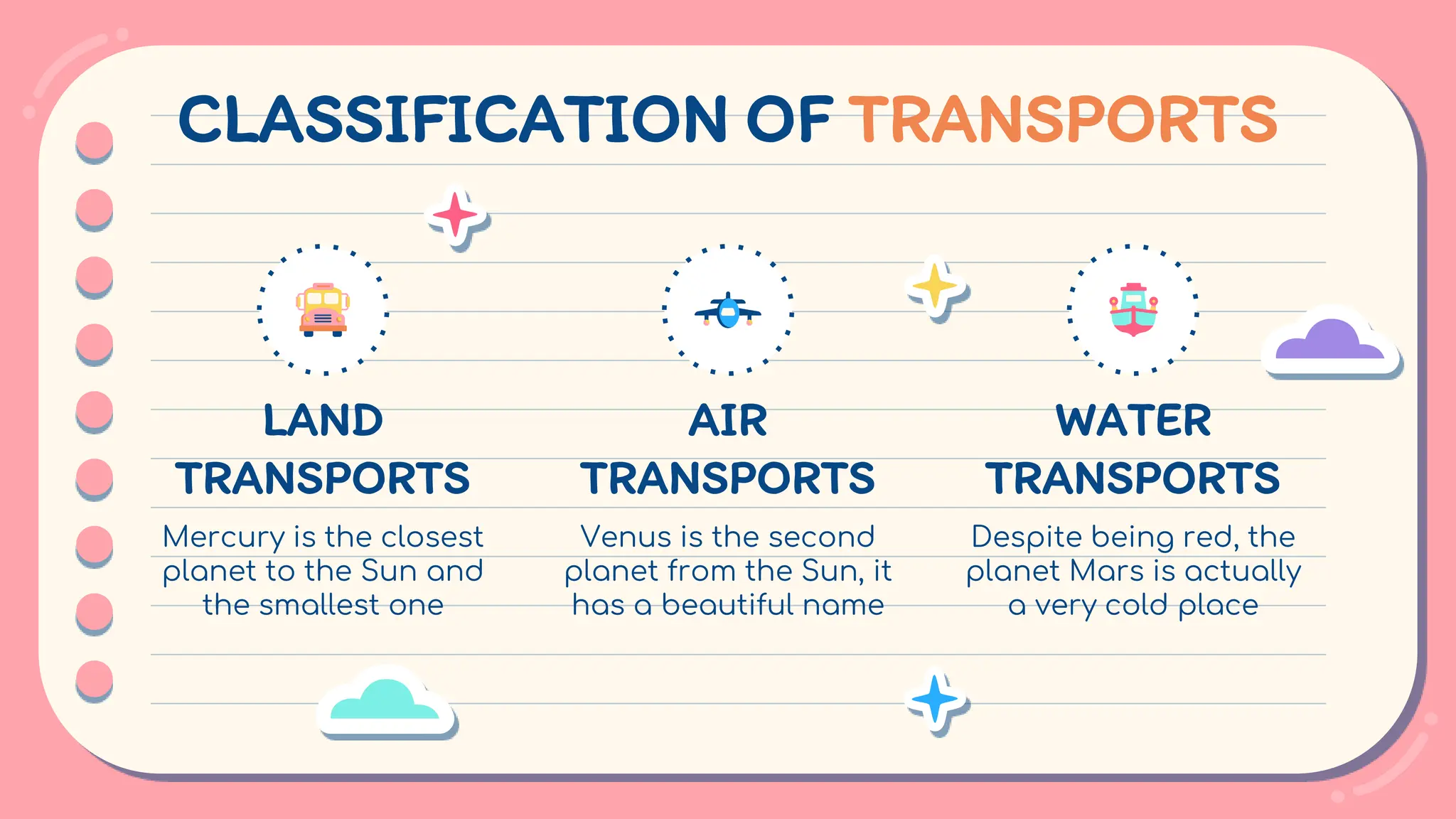 Modes of Transport for Pre-K by Slidesgo.pptx | Desktop Publishing ...