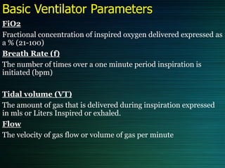 Modes of MECHANICAL VENTILLATION | PDF