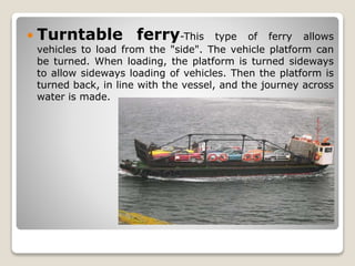Types Of Water Transportation