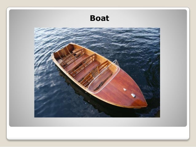 Modes of Water Transportation