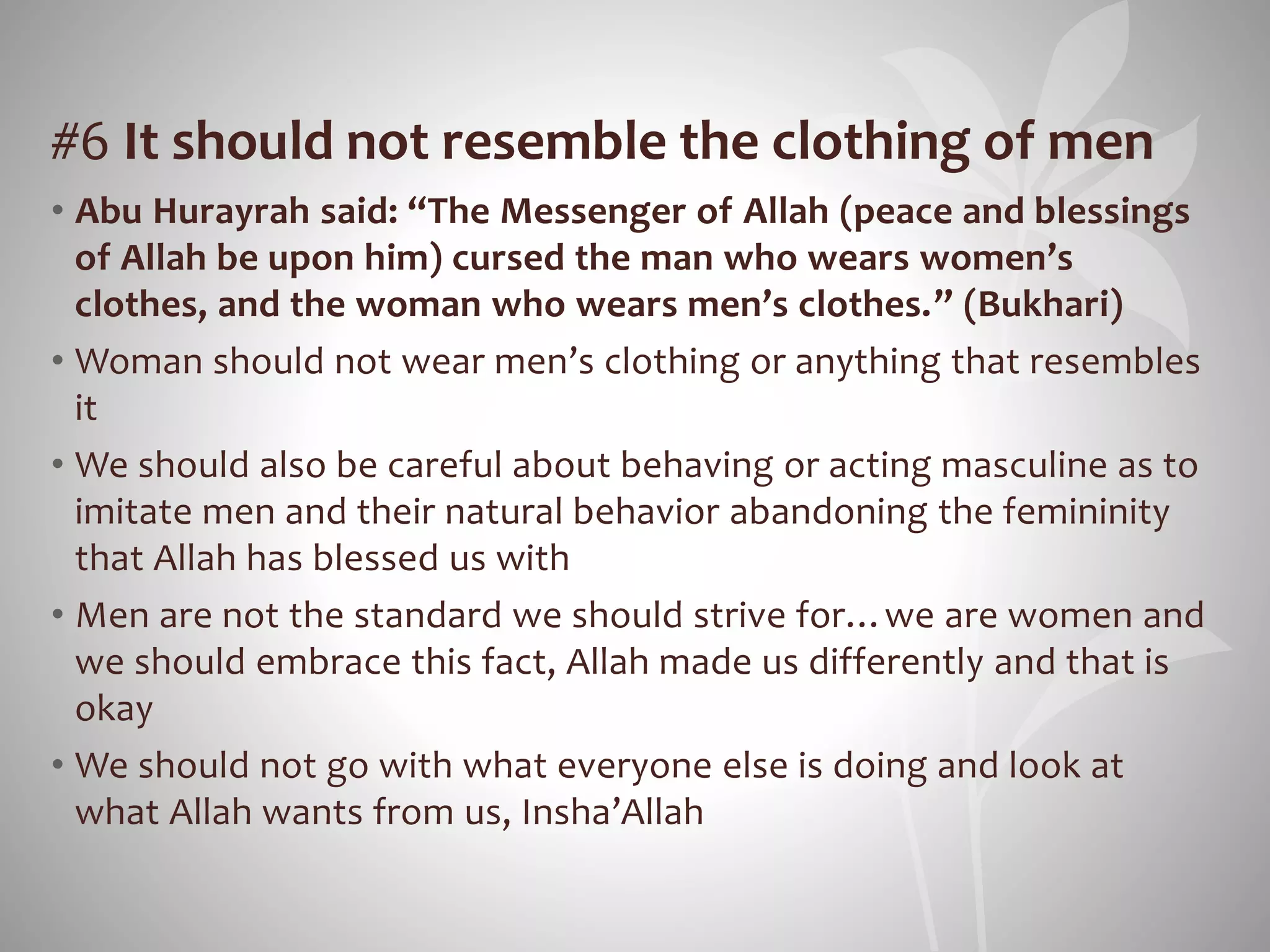 Modesty: A Part of Iman (Sisters) | PPTX