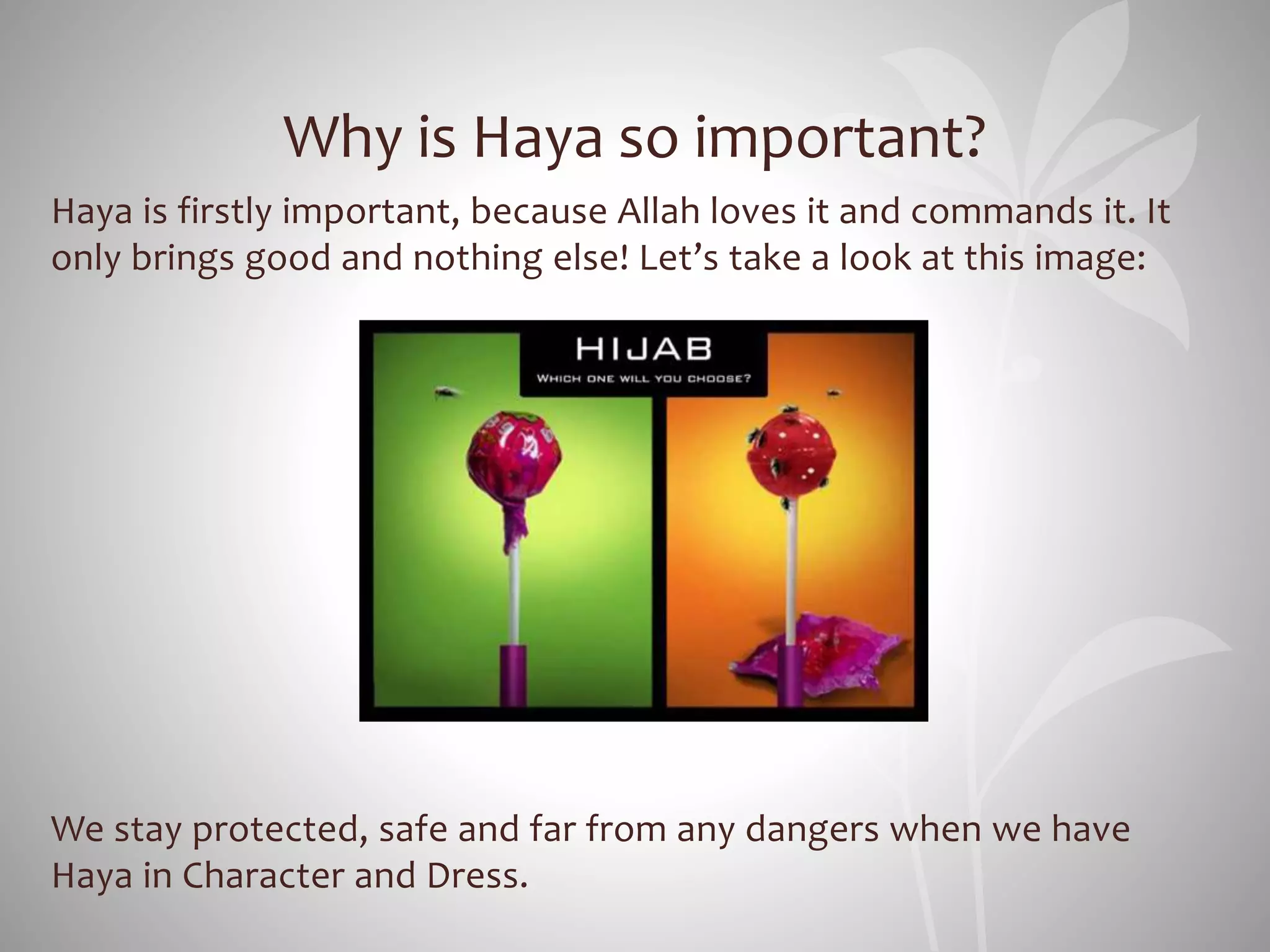 Modesty: A Part of Iman (Sisters) | PPTX